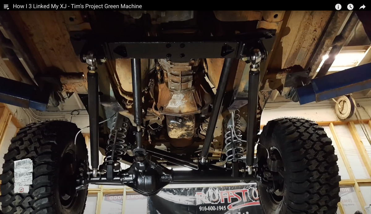 Jeep Cherokee Modular XJ Crossmember – Rock and Road LLC